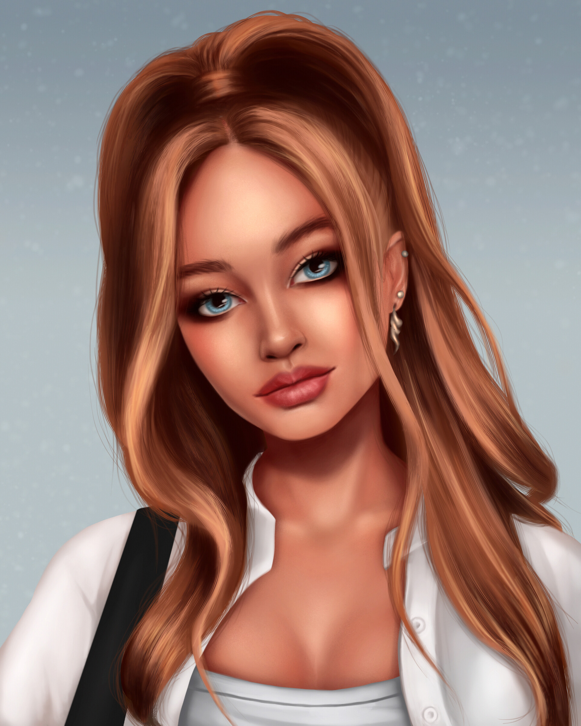 how to draw a girl model