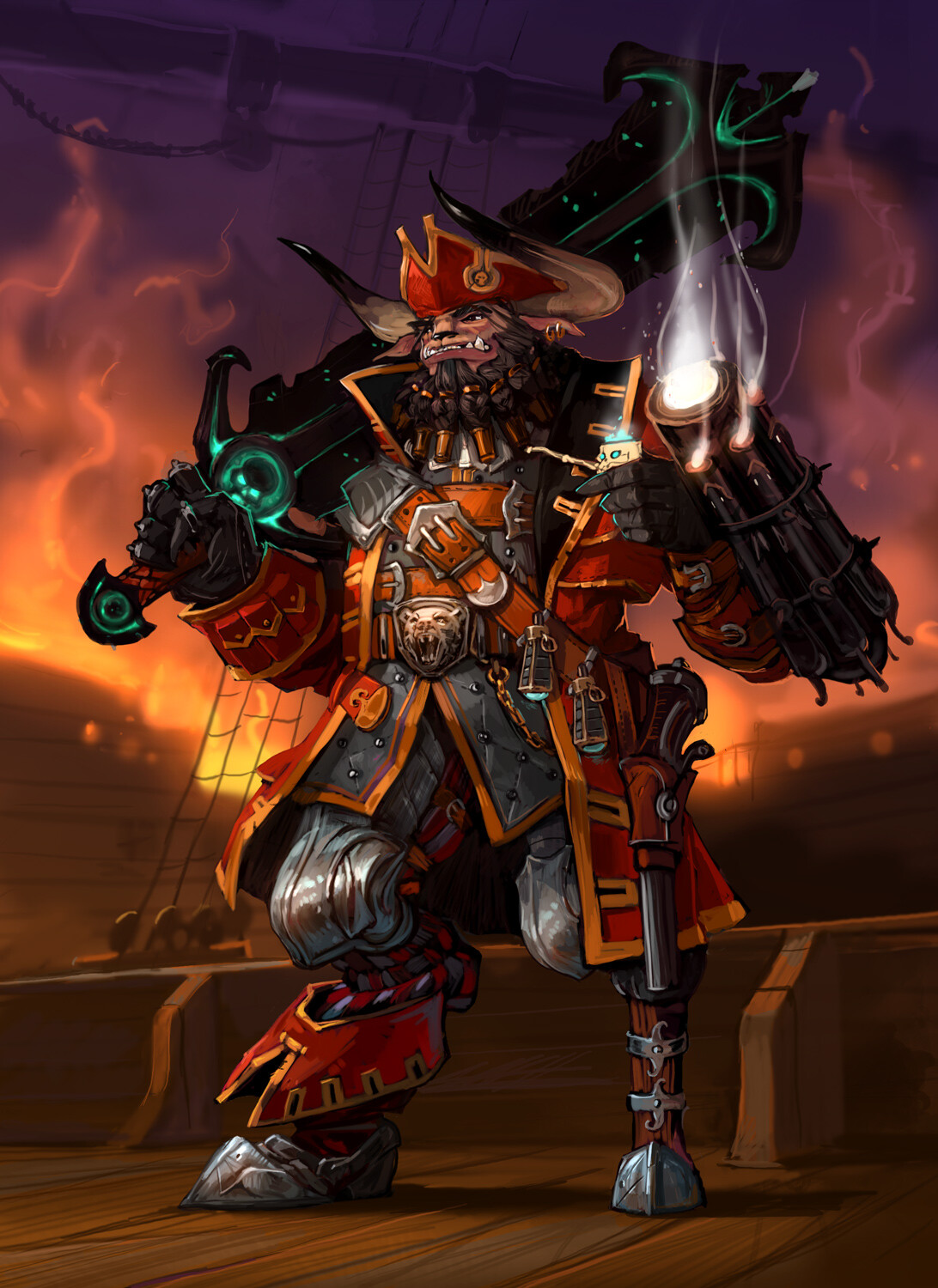 ArtStation - Ogre captain