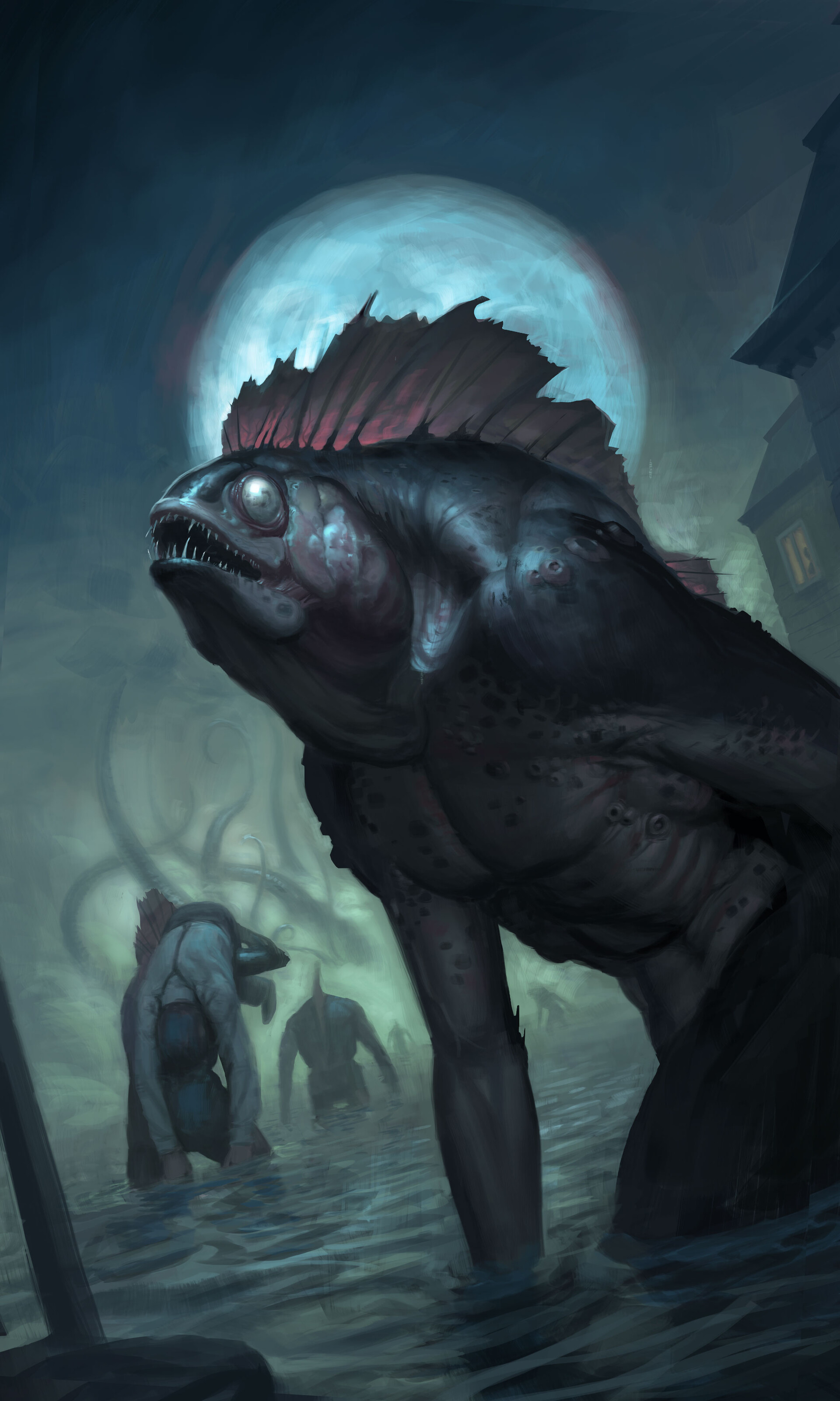 ArtStation - The Shadow over Innsmouth