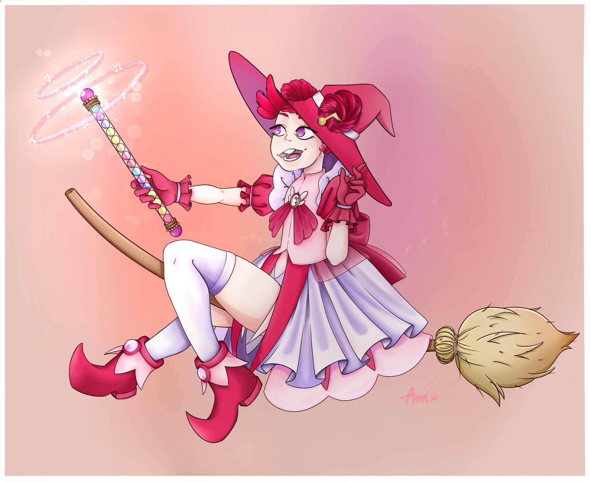 ArtStation - Doremi the little witch