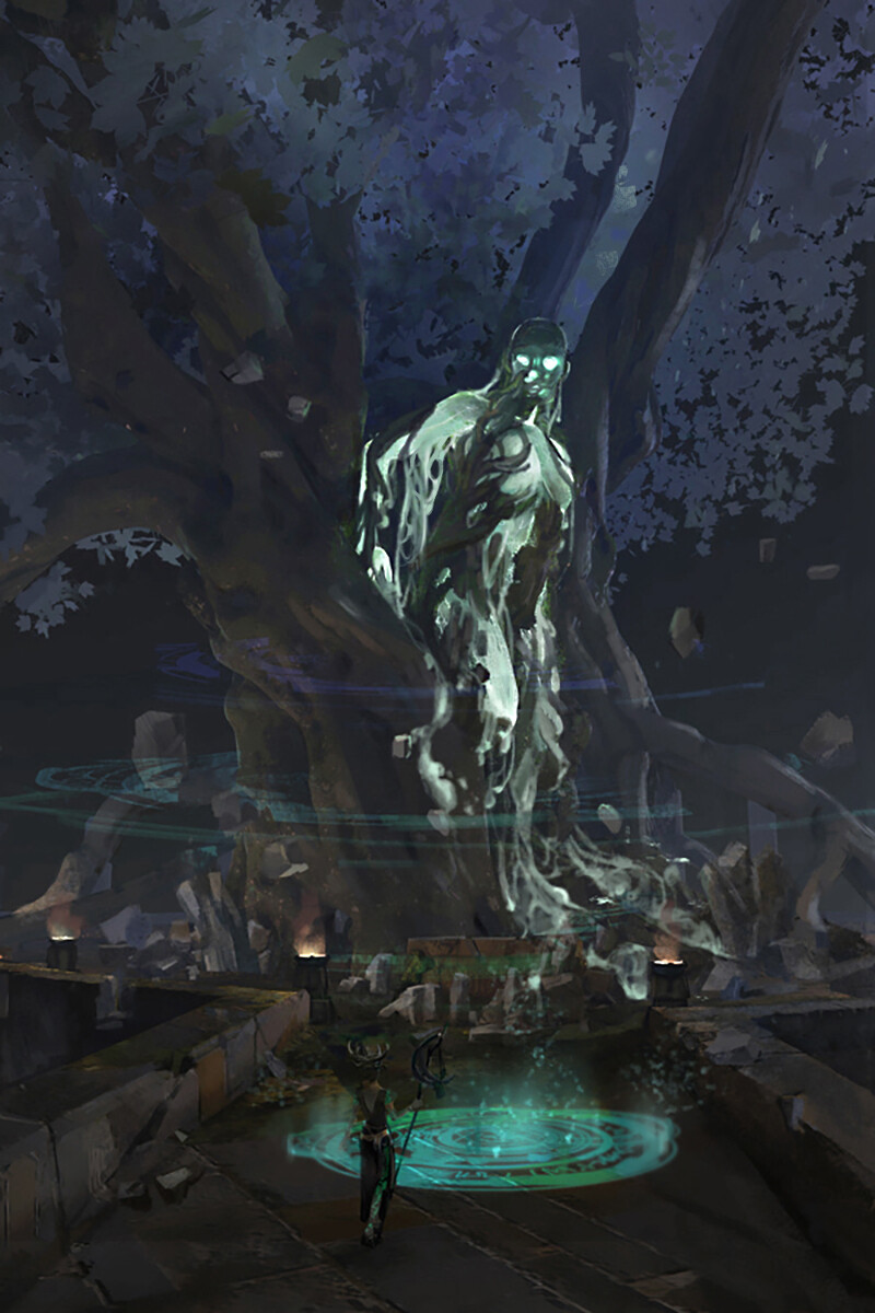 ArtStation - spirit of tree