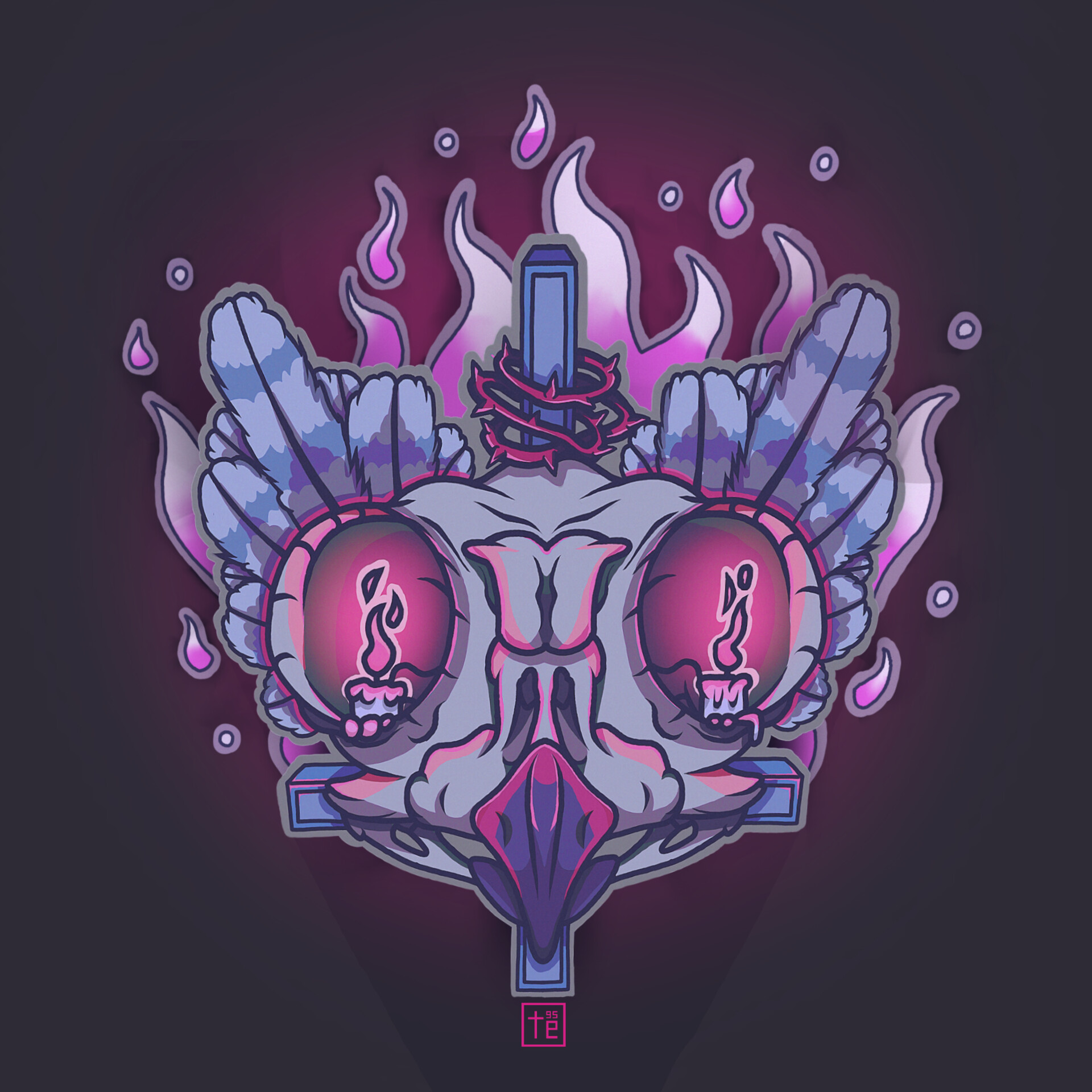 ArtStation - Cursed Skull