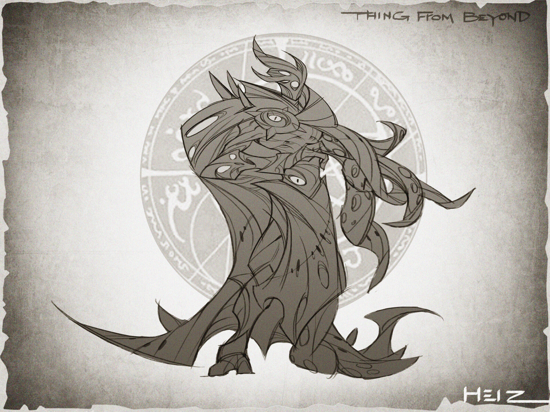 ArtStation - THING FROM BEYOND