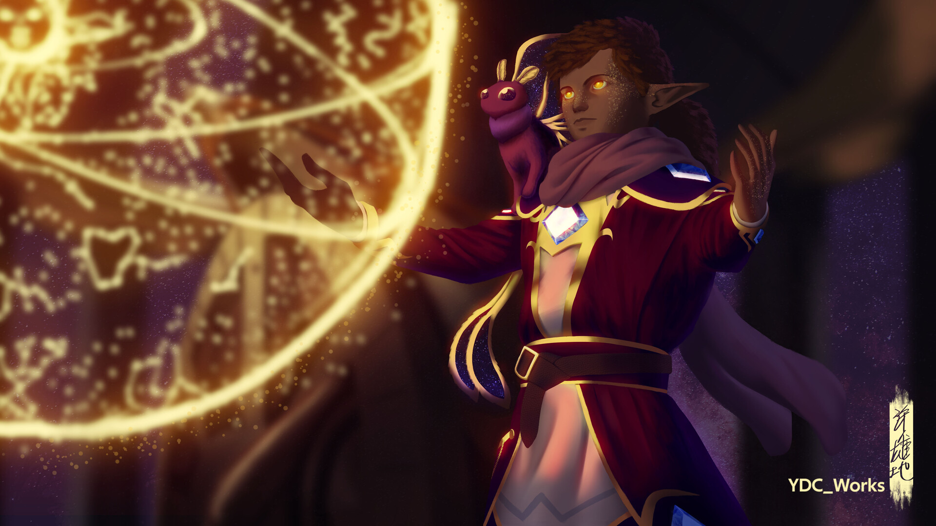 ArtStation - The Celestial Cartographer