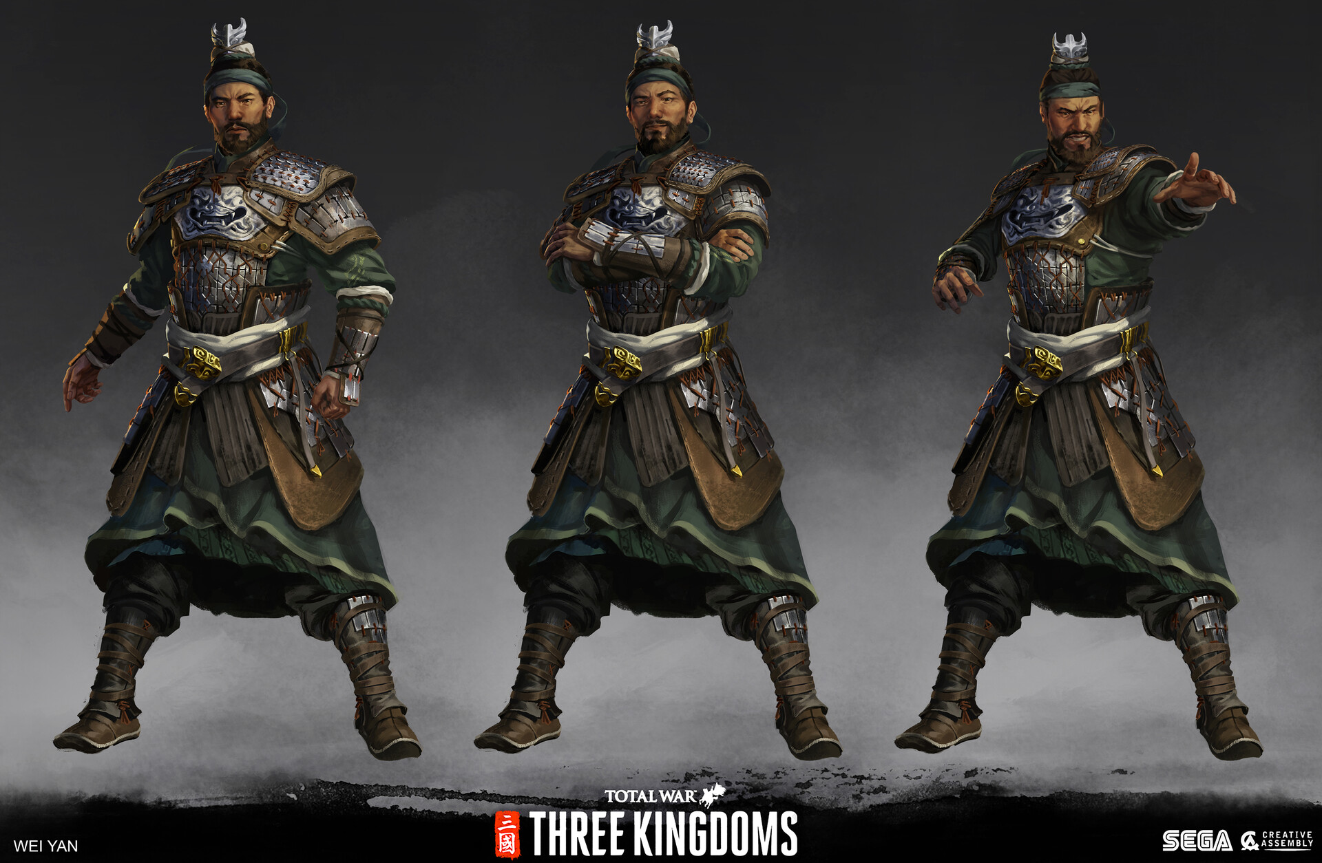 ArtStation - Total War: Three Kingdoms - Wei Yan