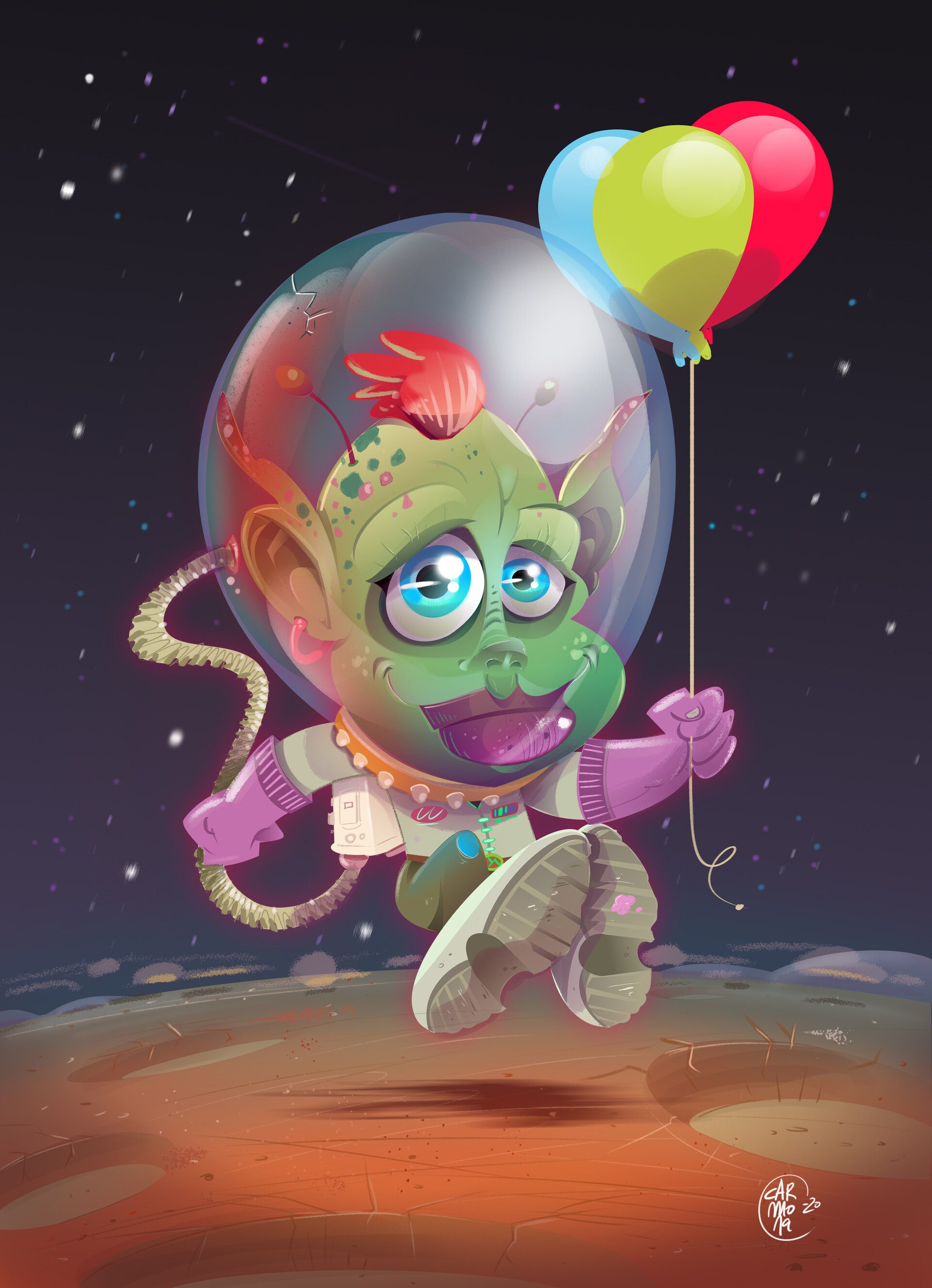 ArtStation - CUTE ALIEN