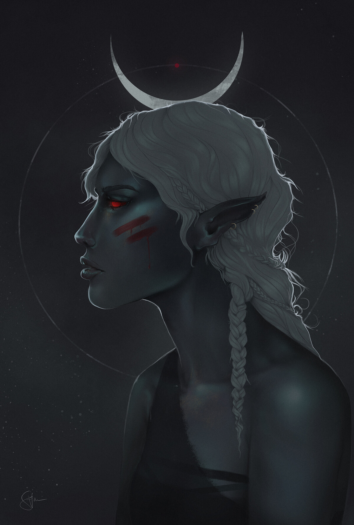 ArtStation - Twin Moons