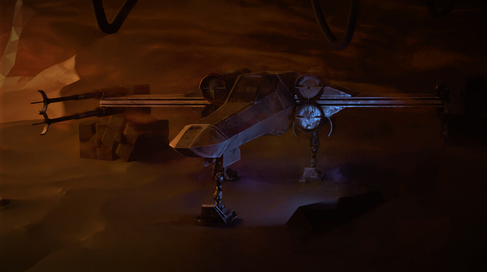 ArtStation - X-Wing WIP
