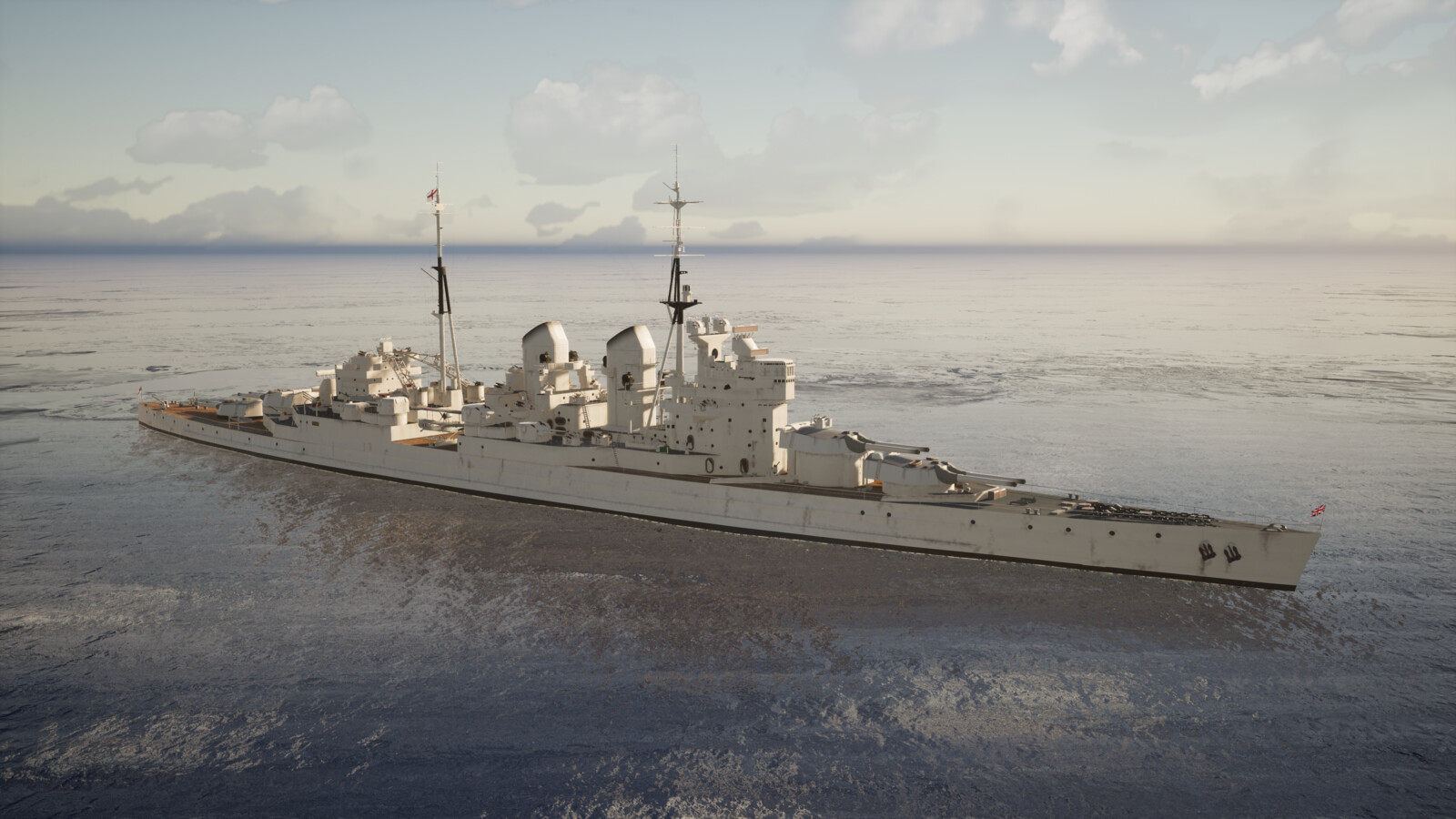 Theodora Wwwwwww - Battlecruiser "HMS HOOD" 1944 Refit