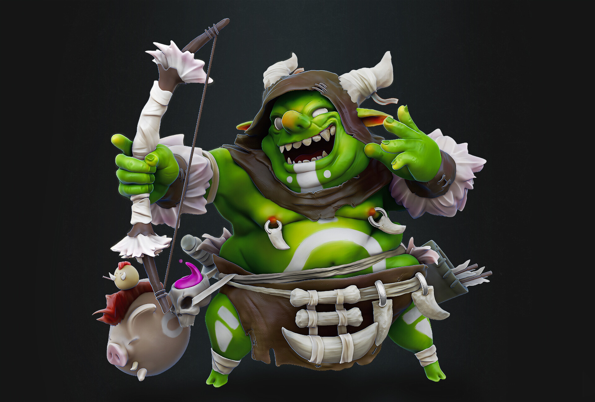 ArtStation - Stylized Orc