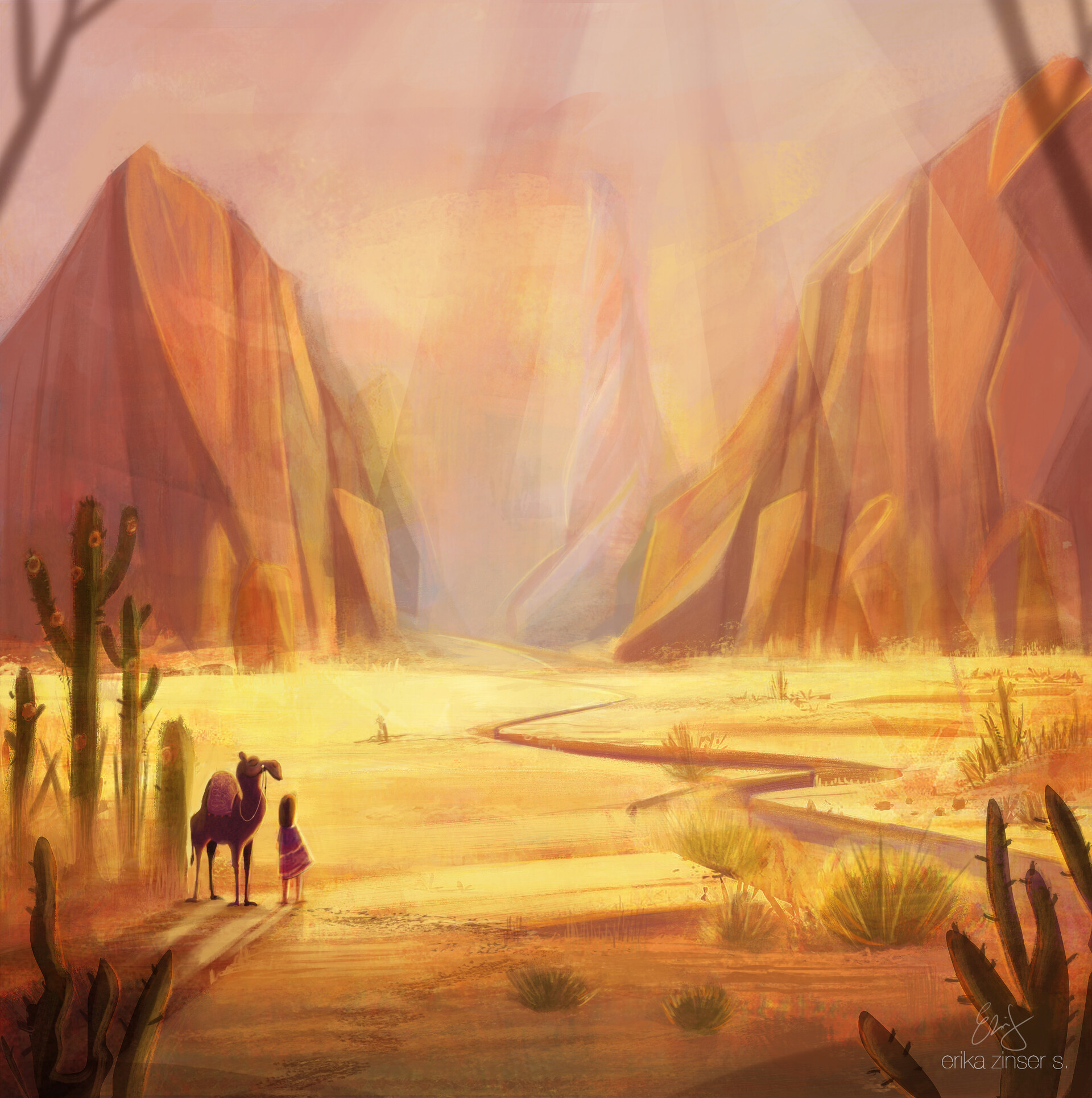 ArtStation - Desert Life