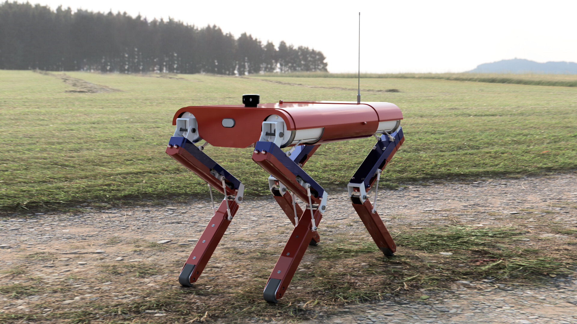 ArtStation - Dogor Quadraped Robot