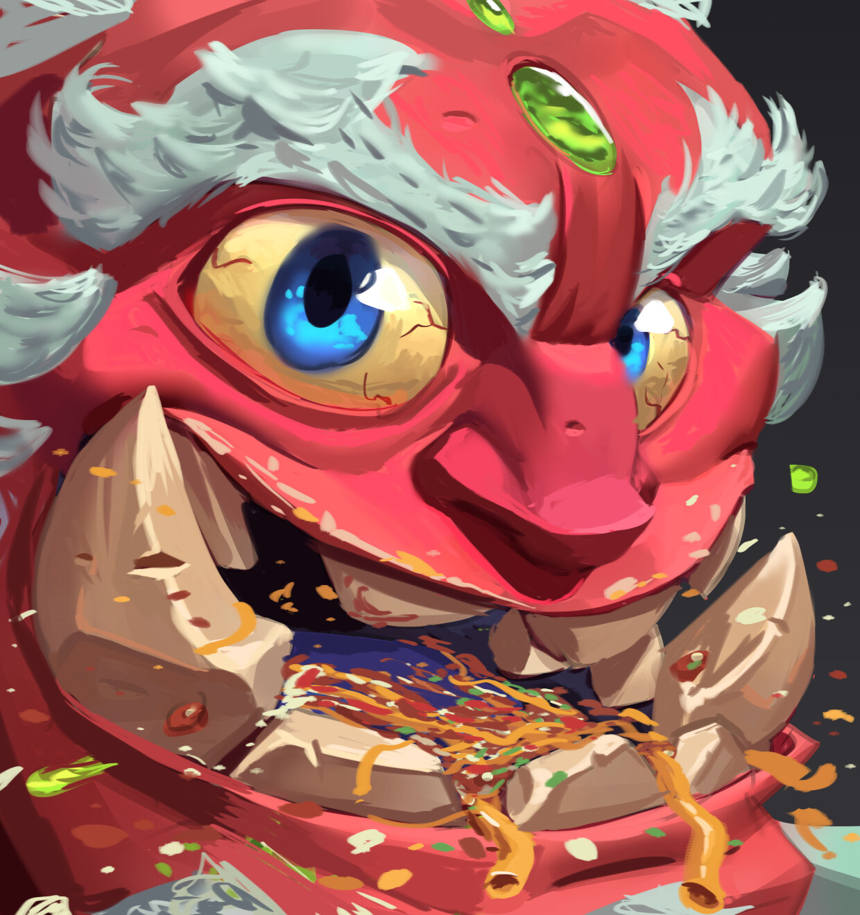 ArtStation - Monster Eating