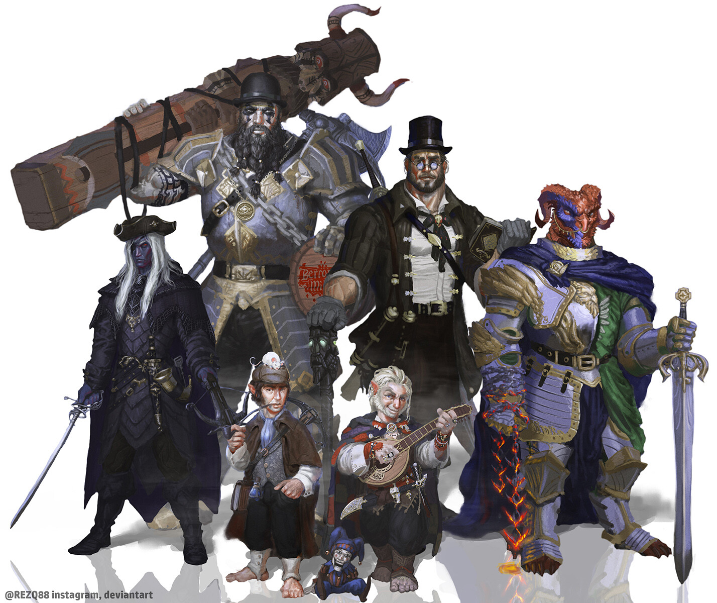 ArtStation - DnD Party