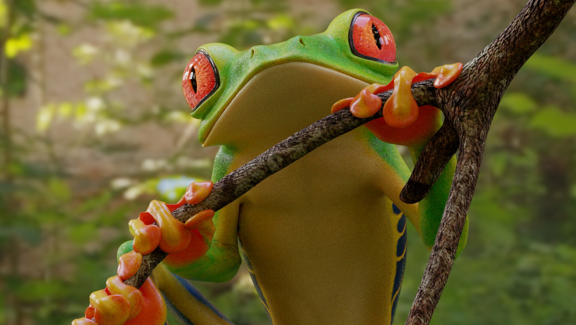 Jungle Tree Frogs