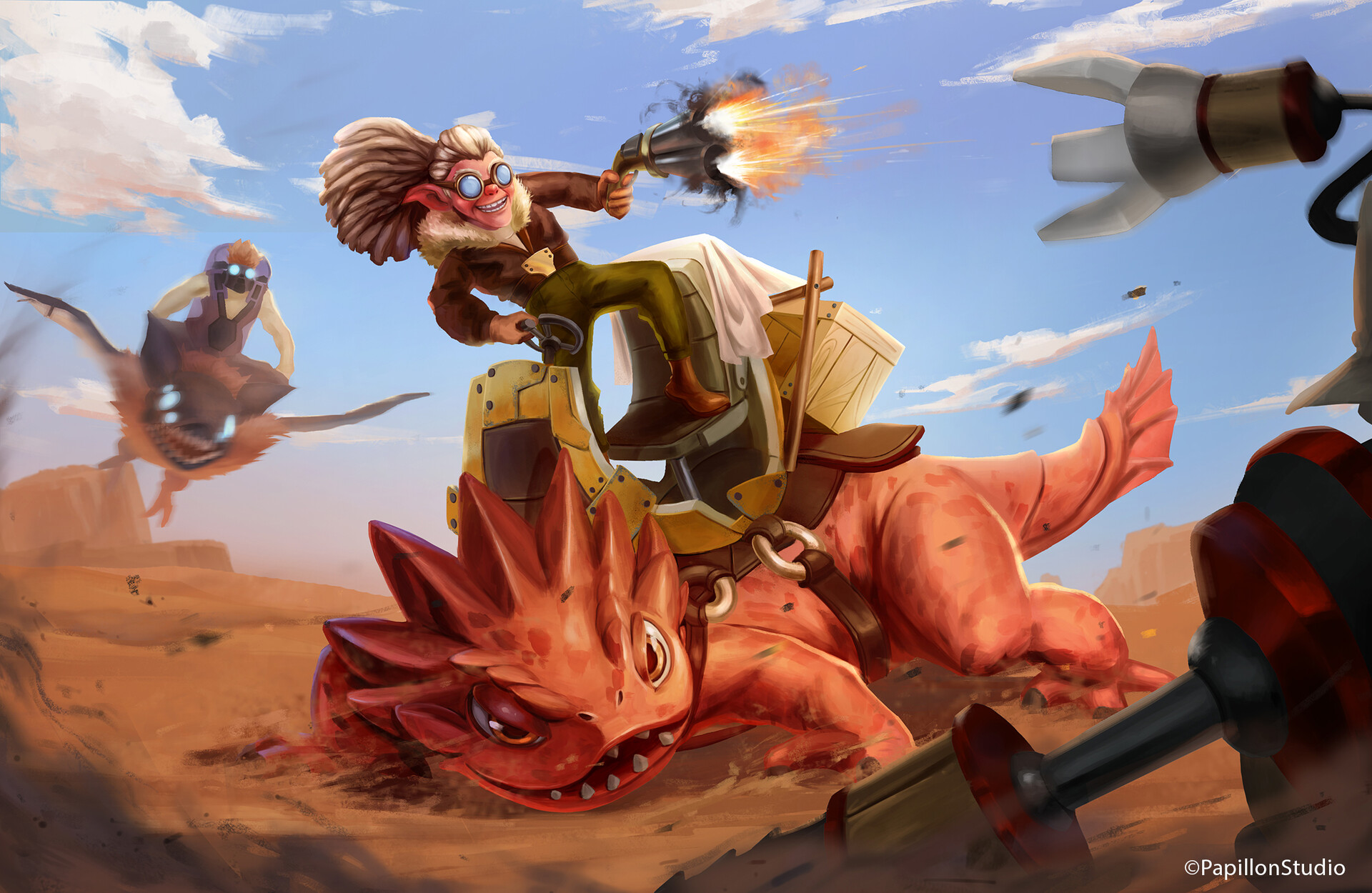 ArtStation - Snapfire from Dota 2 Fanart