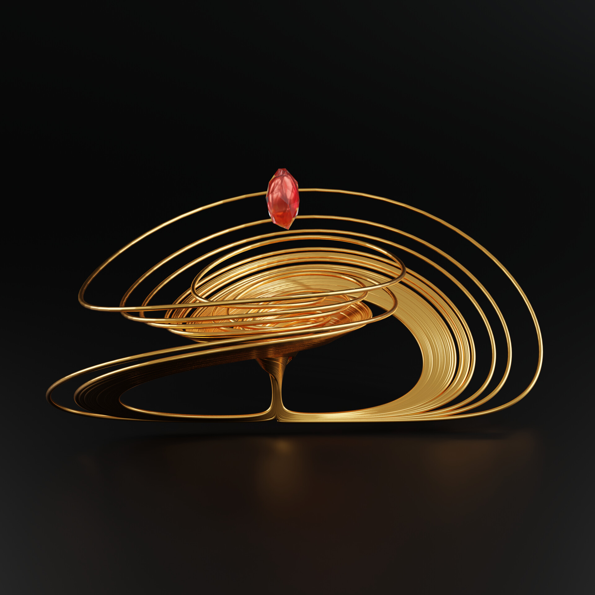 ArtStation - Chen - Lee Attractor (but in another color)