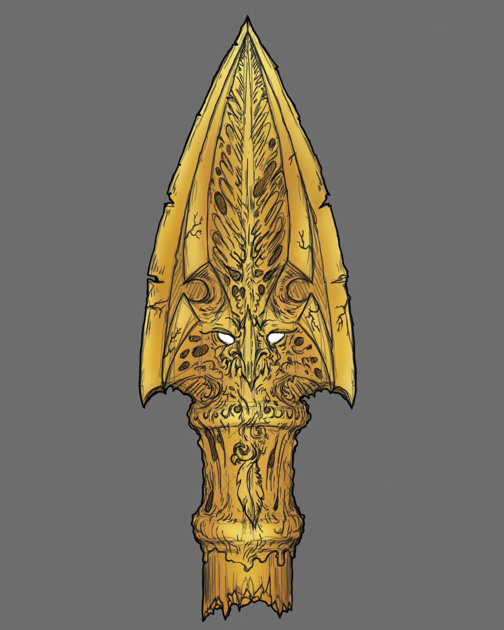 ArtStation - Broken spear / Cursor