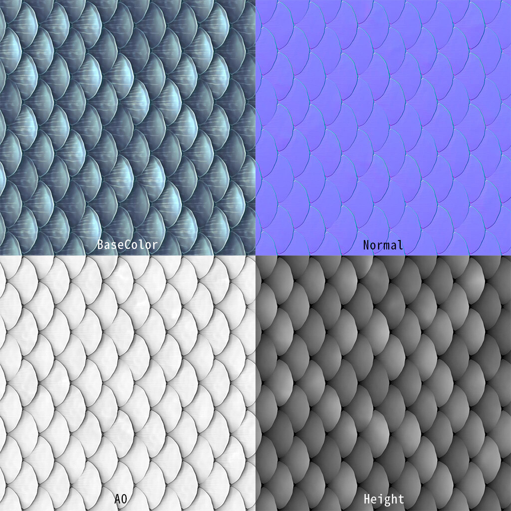 Fish Scale Texture