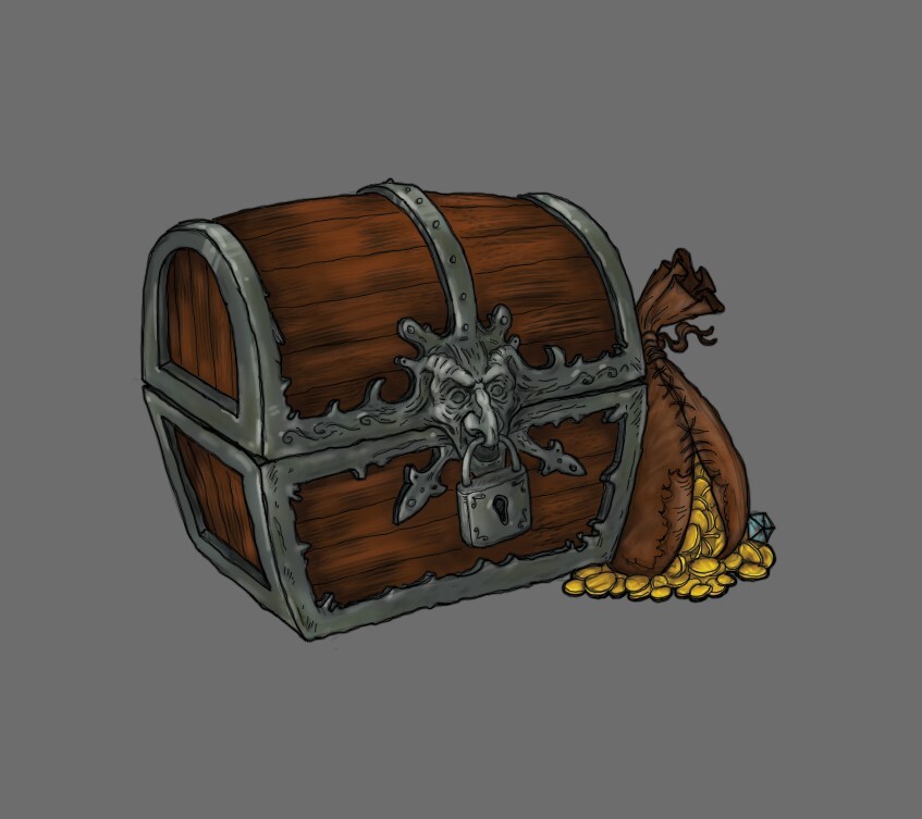 ArtStation - Treasure chest