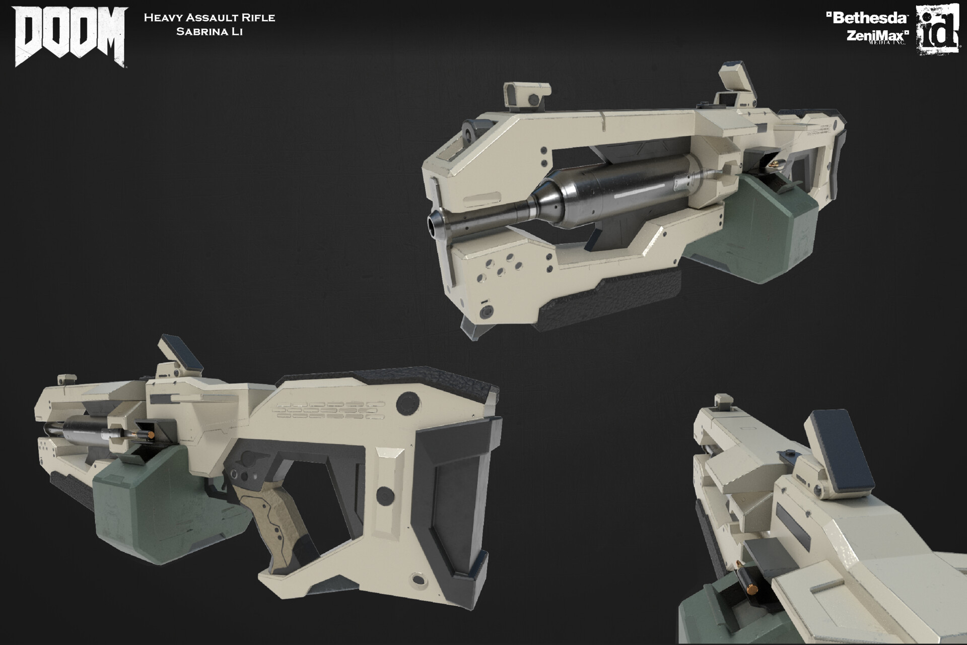 Sabrina Li - Doom Gun - Heavy Assault Rifle