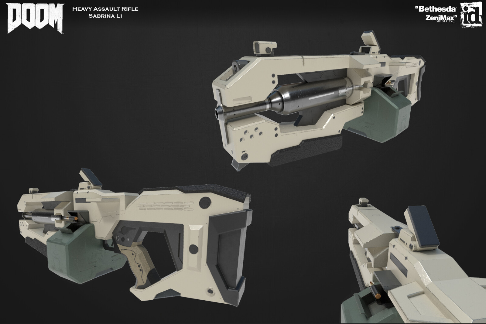 Sabrina Li - Doom Gun - Heavy Assault Rifle