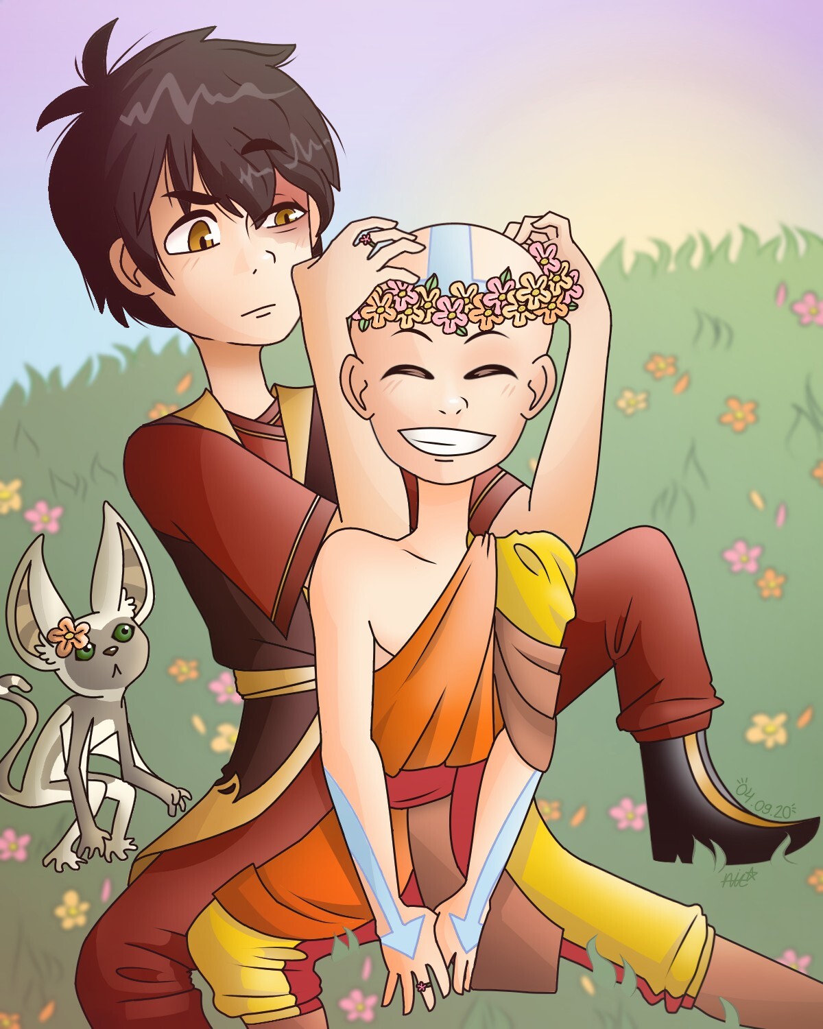 ArtStation - Flowery Aang