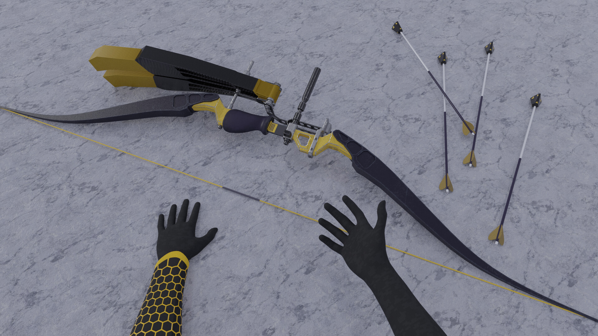 ArtStation - Datapoint; first-person models and animation showcase