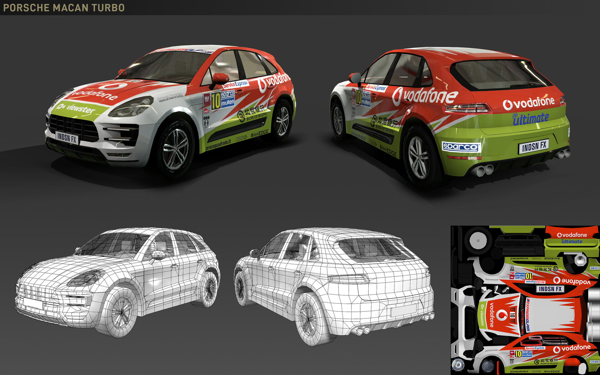 Ahmet Emin Gençerk - Rally Cars - Low Poly Game Assets