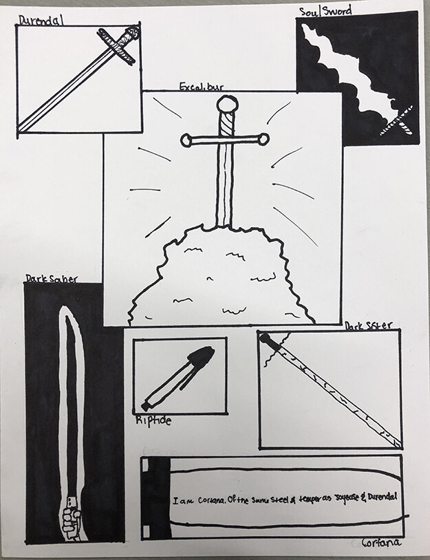 ArtStation - Mythical Swords