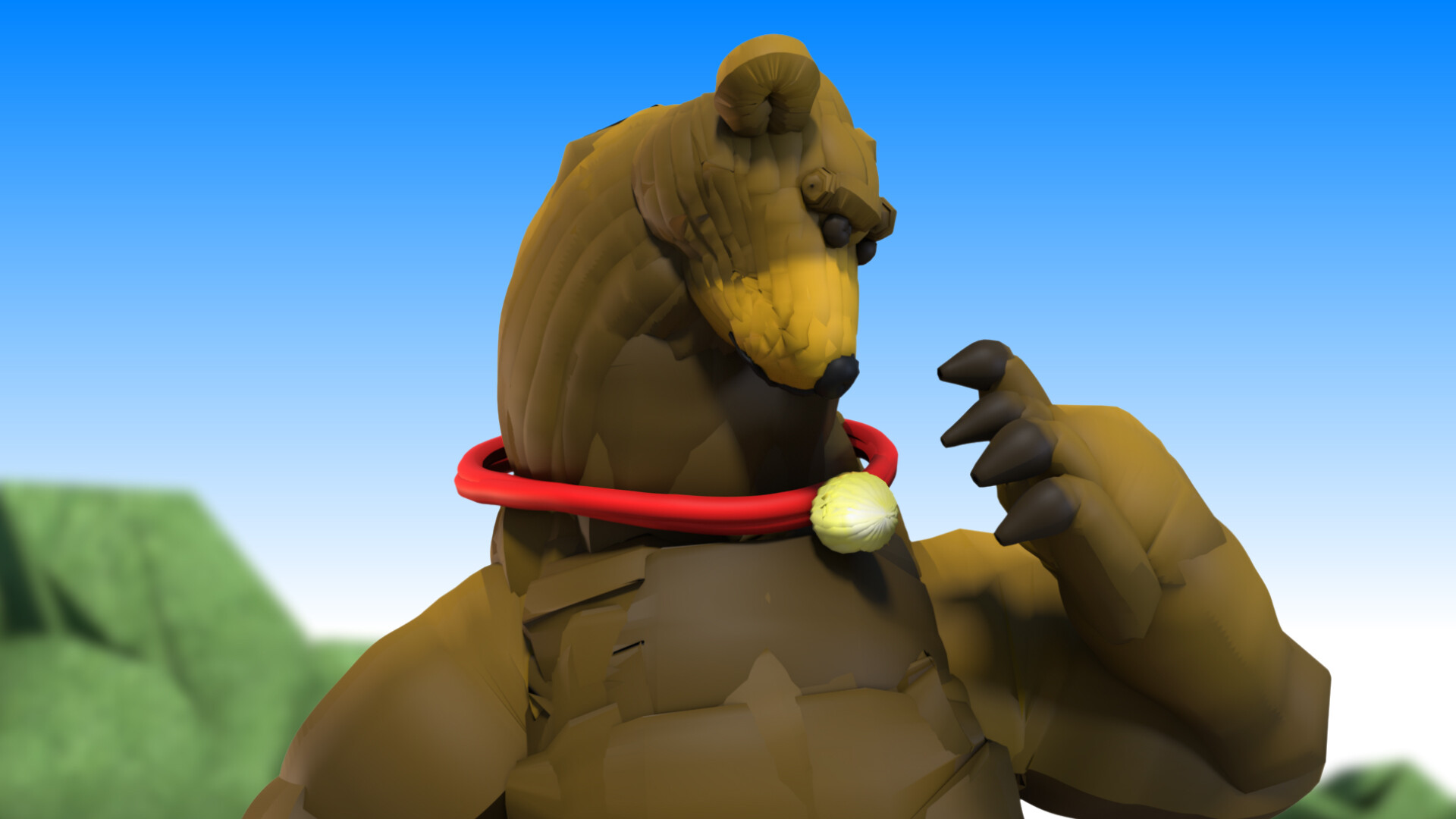 Ian Minshull - Fox and stump from the animated short