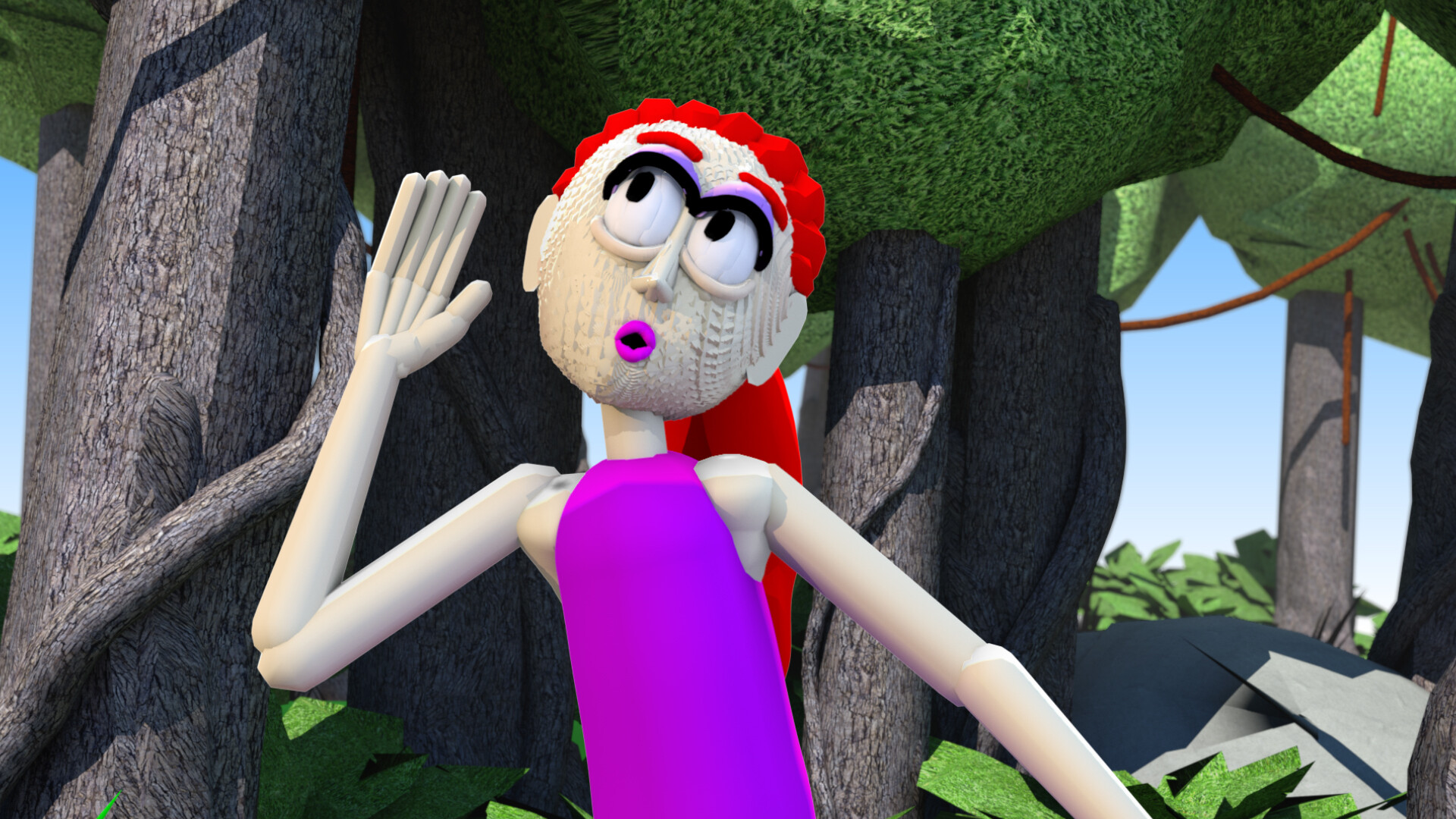 Ian Minshull - Fox and stump from the animated short