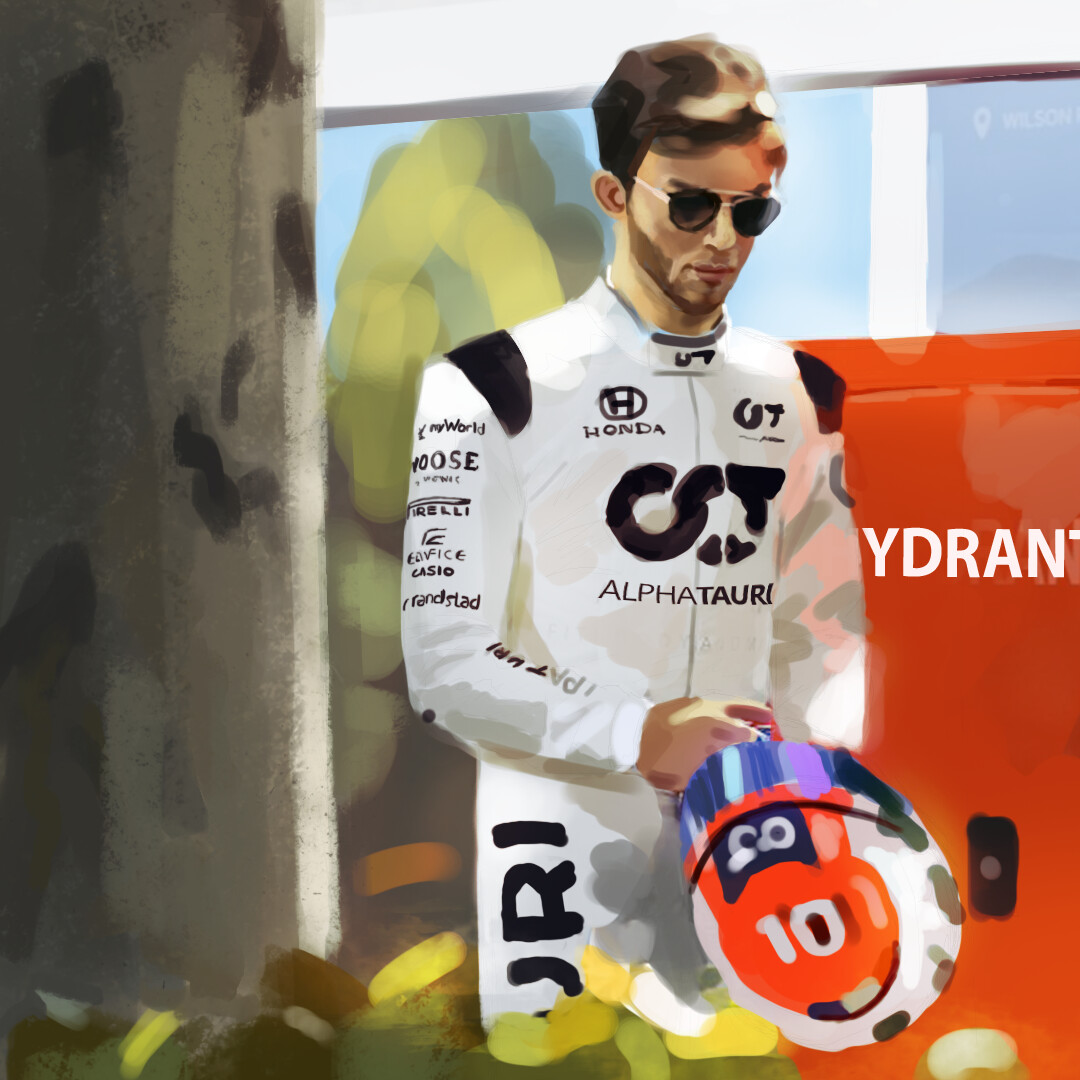 ArtStation - Pierre Gasly