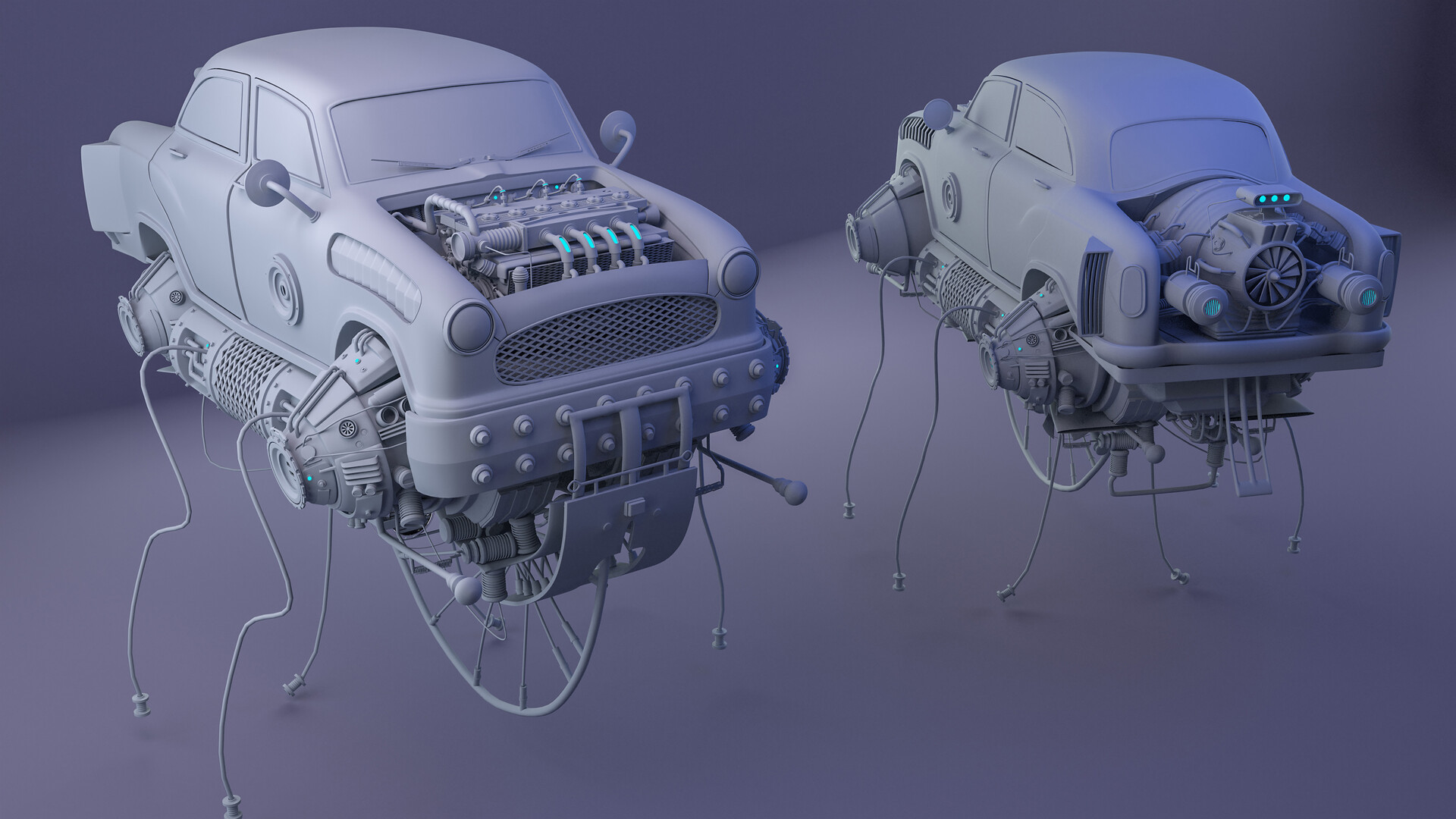 ArtStation - modified car