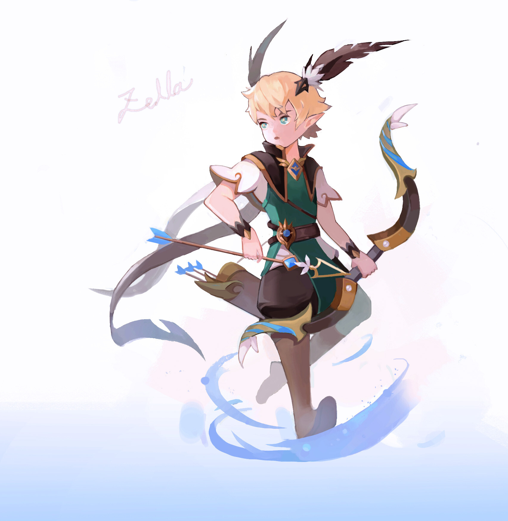 ArtStation - wind archer