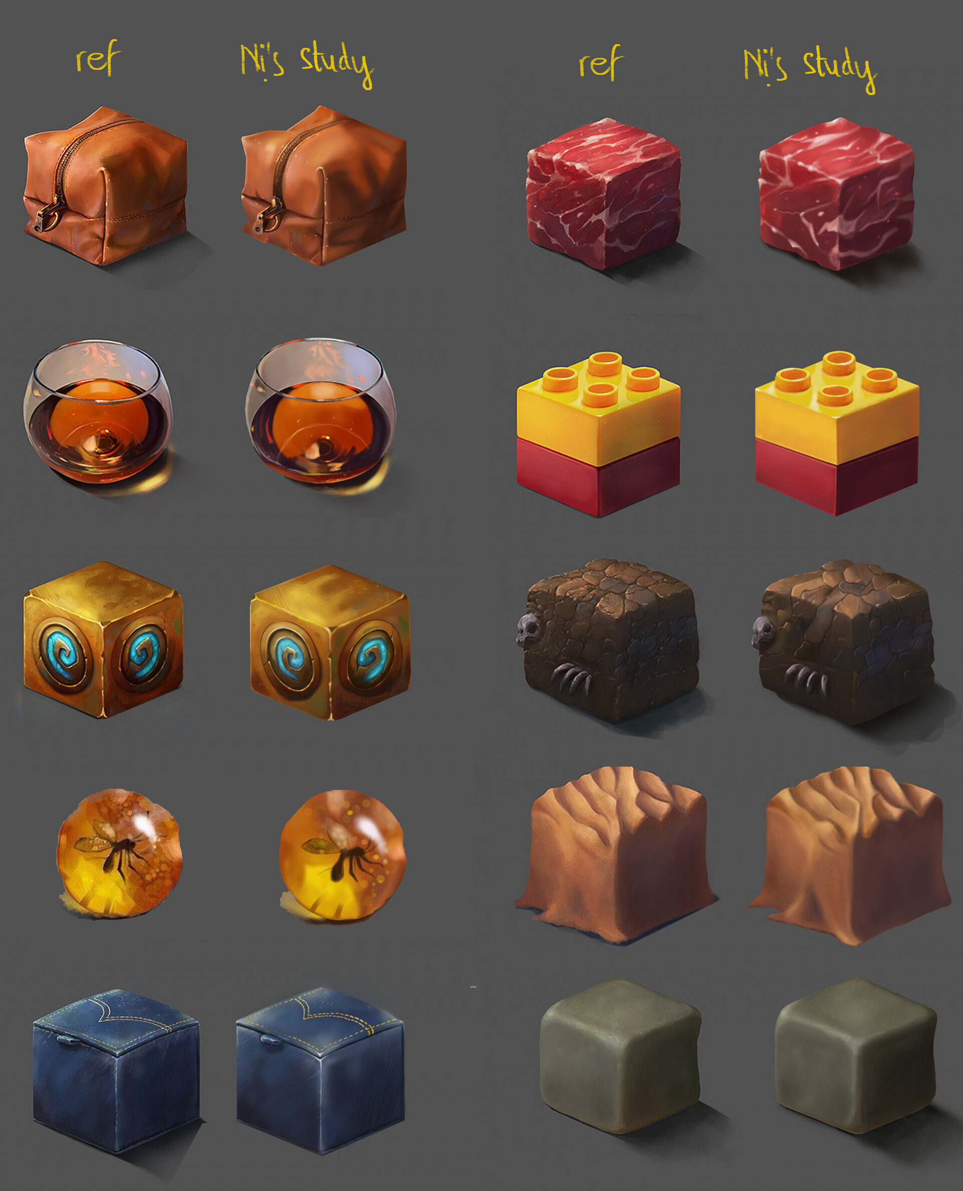 ArtStation - Texture Practice