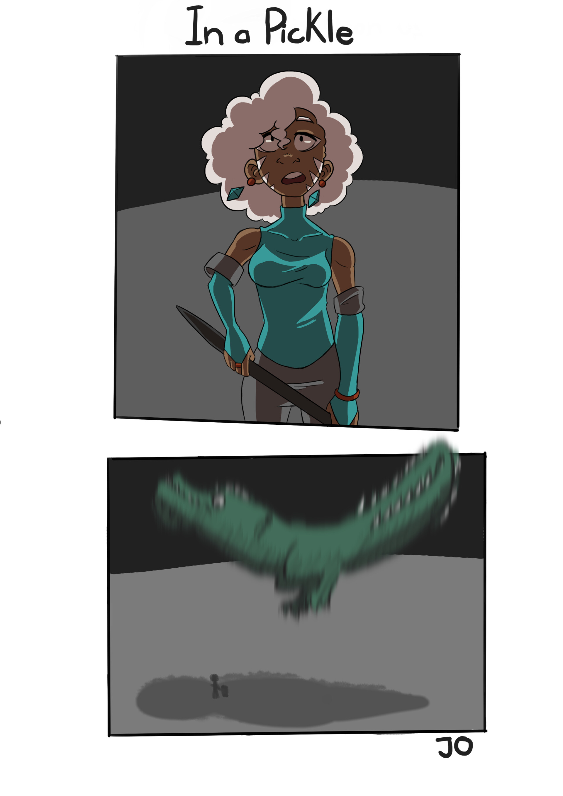 ArtStation - Comic: In a Pickle (MHW)