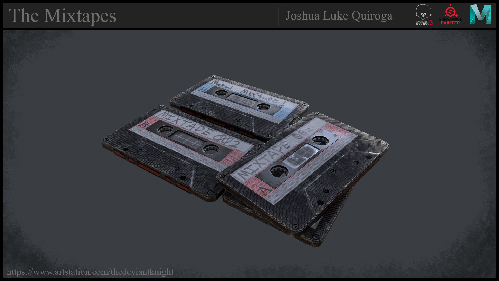 ArtStation - The Mixtapes (Speed Prop)