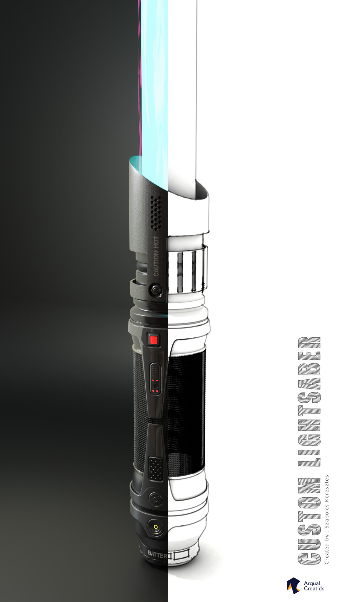 ArtStation - Custom LightSaber concept