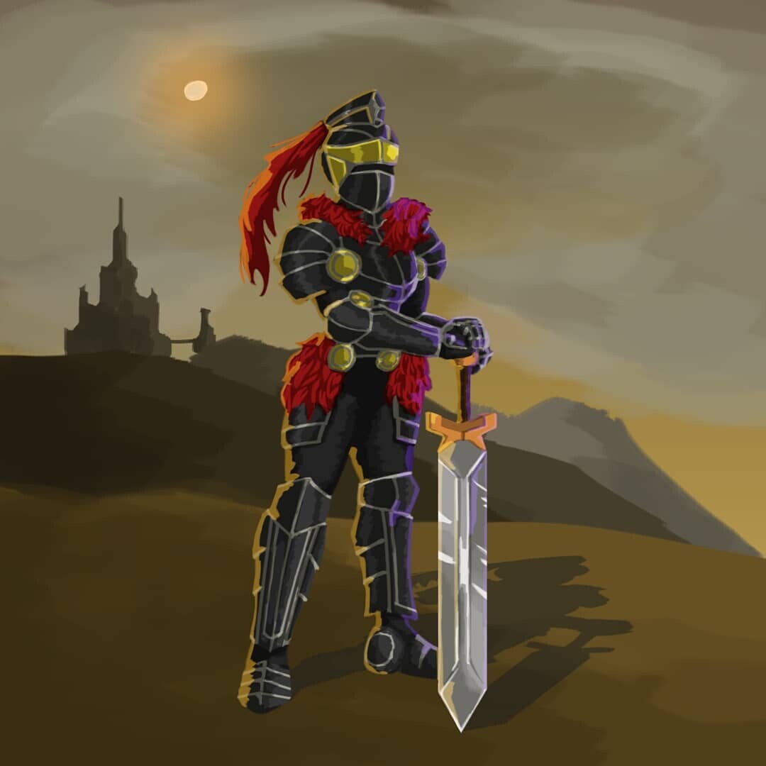 ArtStation - Dark and Light Knight