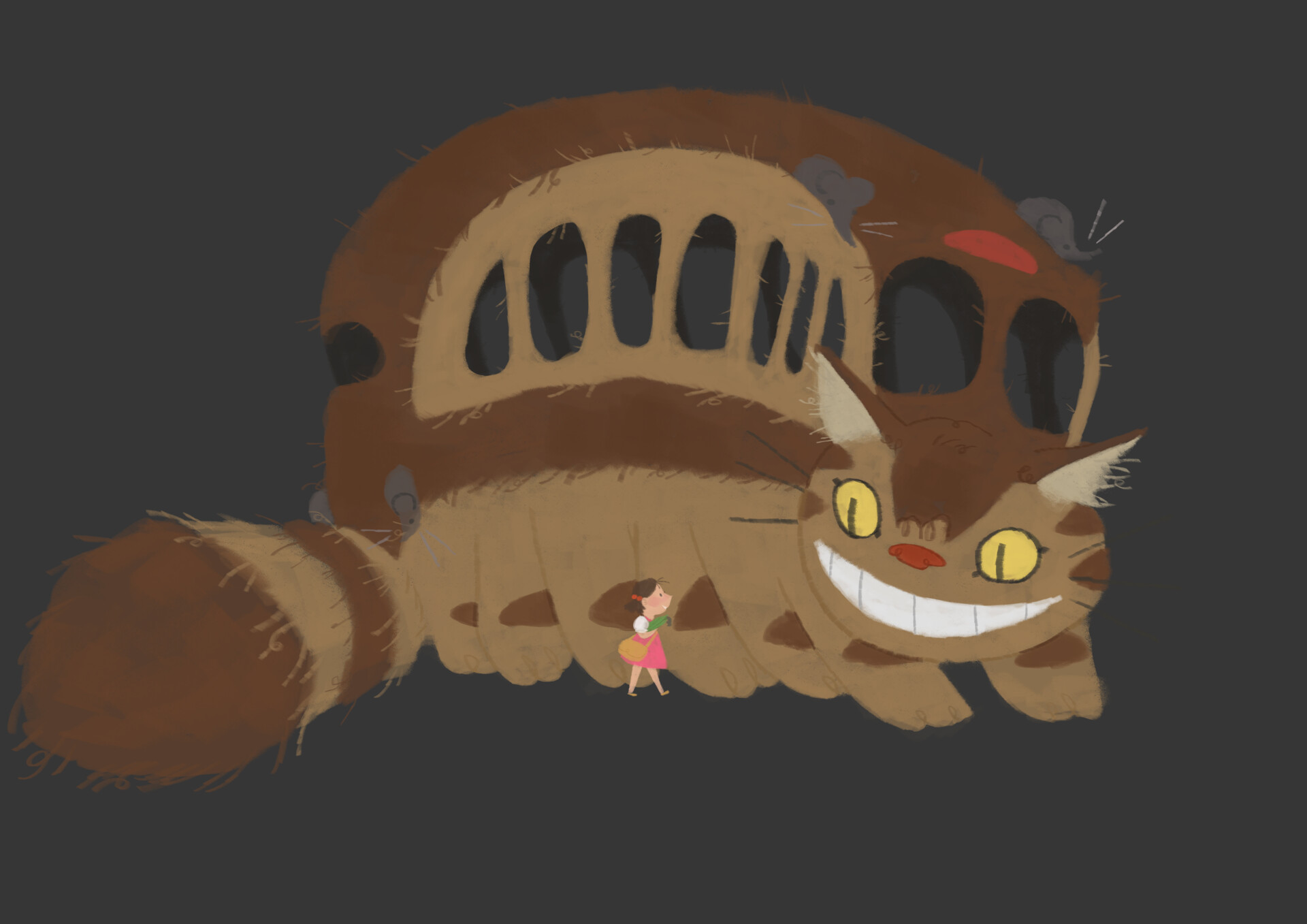 ArtStation - Catbus and Meï