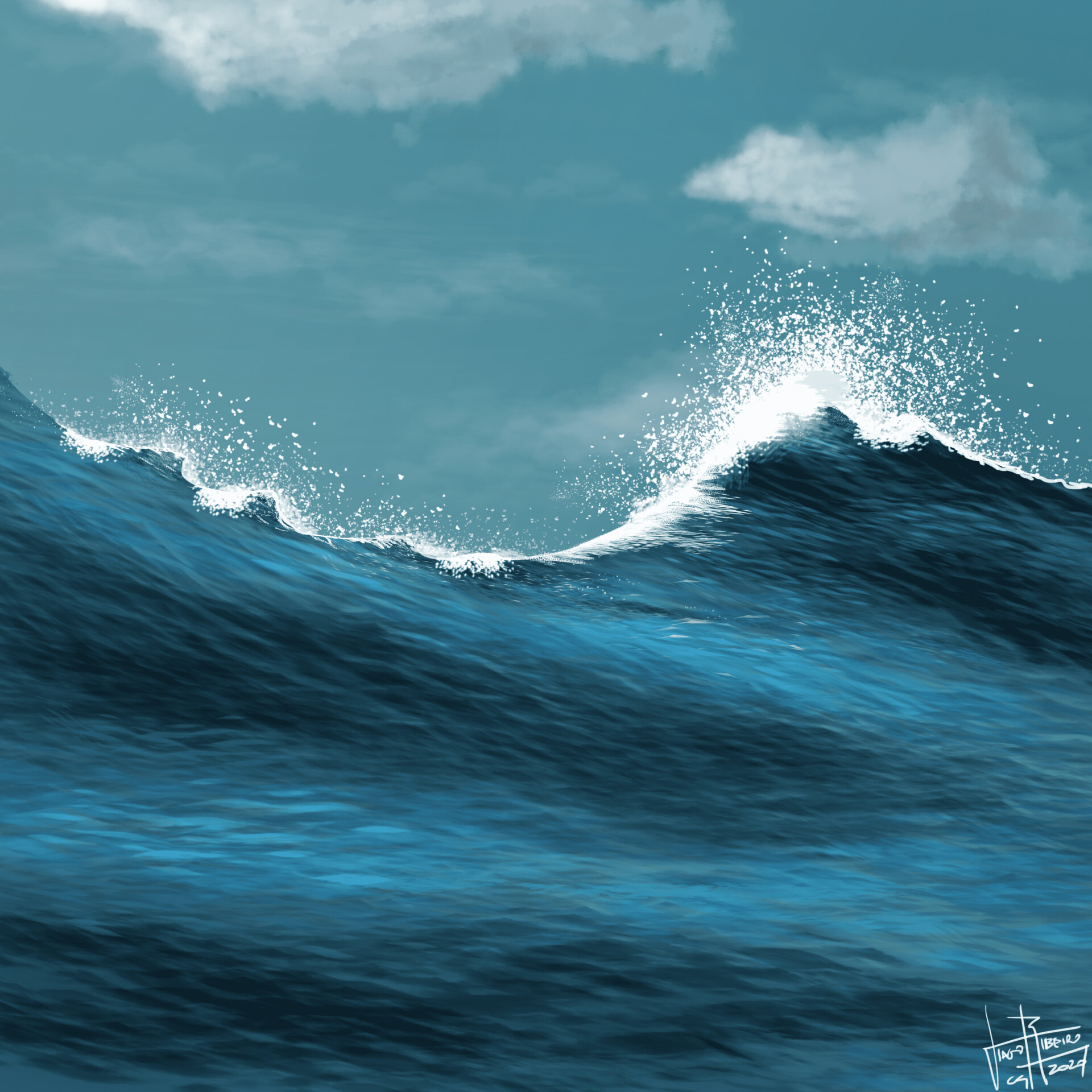ArtStation - Ocean, Water & Waves Studies