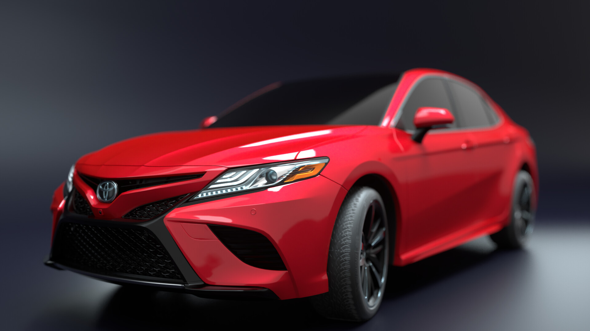ArtStation - Toyota camry 2020 (3D model).