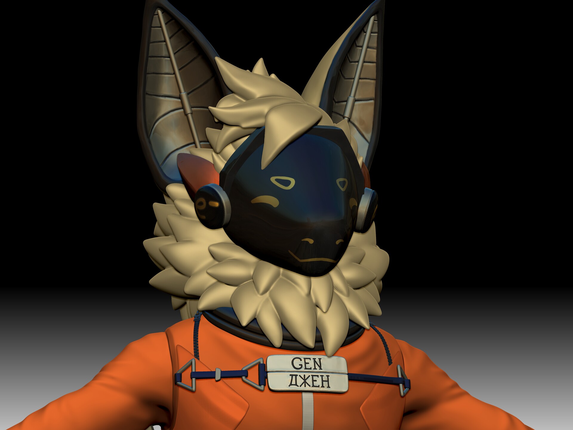Paul Hassell - Gen the Protogen 3D Model