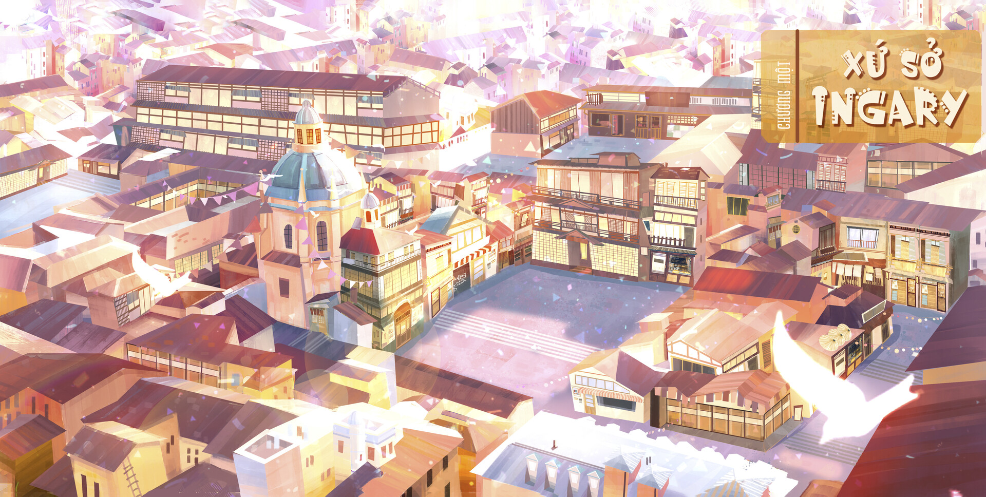 ArtStation - HOWL'S MOVING CASTLE - Ingary