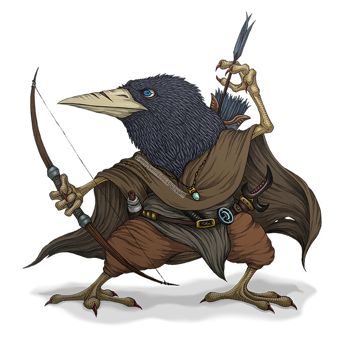 Julien Bartissol - Uscrov Barbeth, kenku ranger