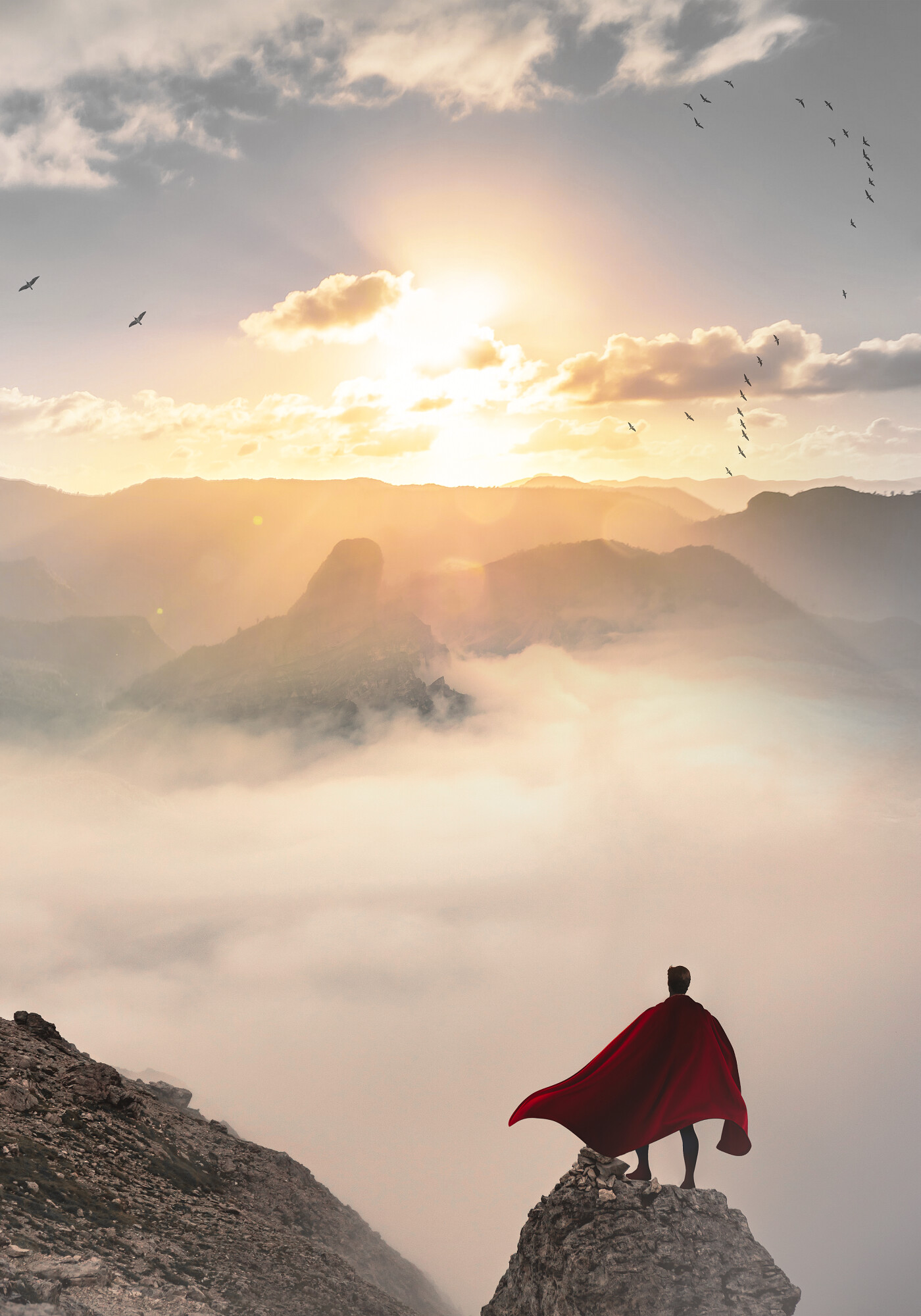 ArtStation - Superman and the Sun