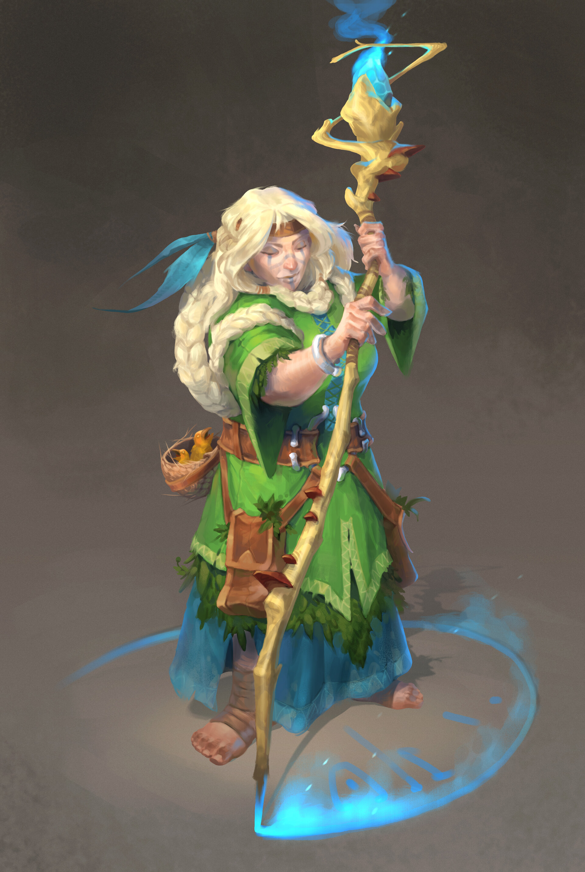 ArtStation - Dwarf-druid