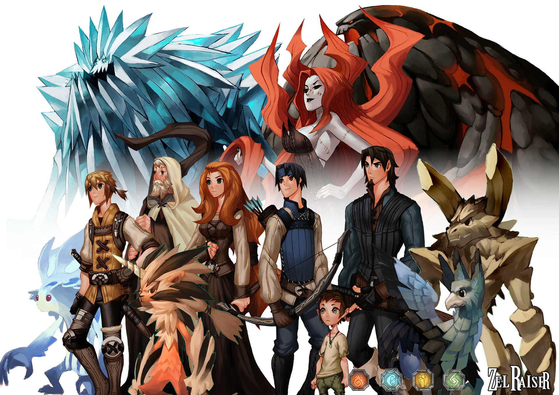 ArtStation - Final Project Character Designs