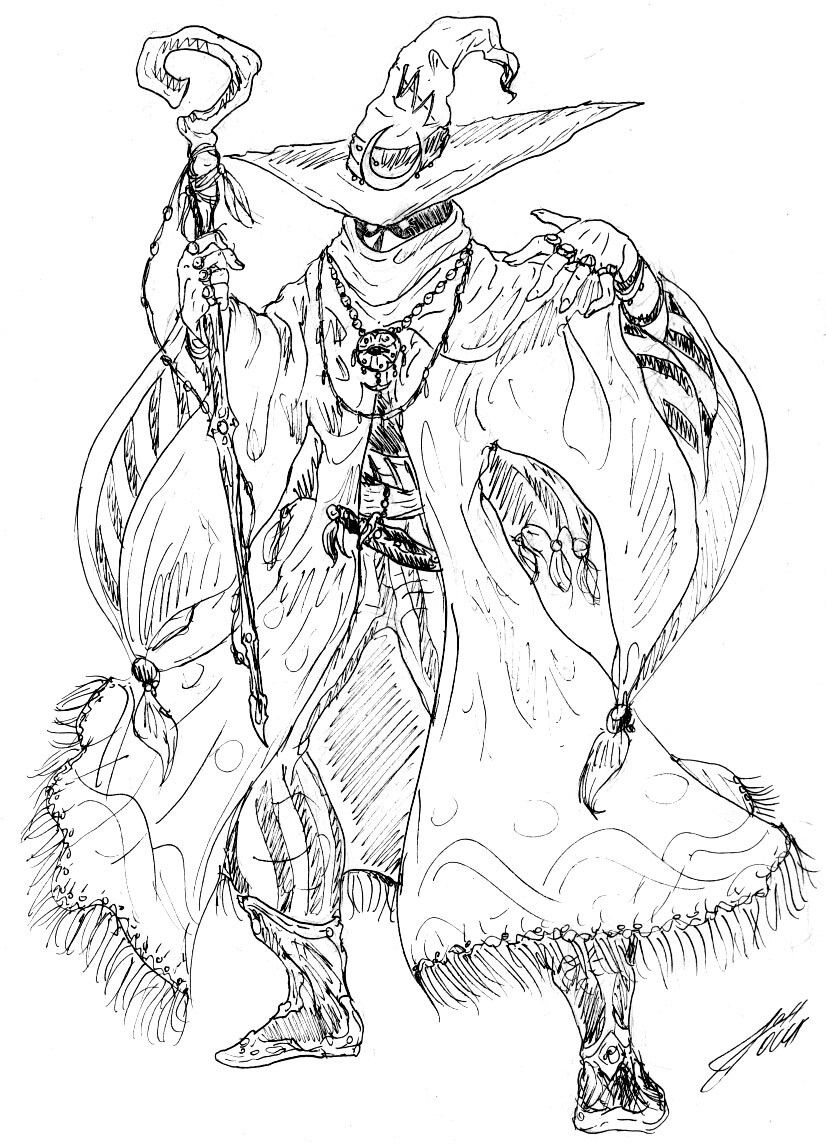 ArtStation - Black Mage - Final Fantasy 1